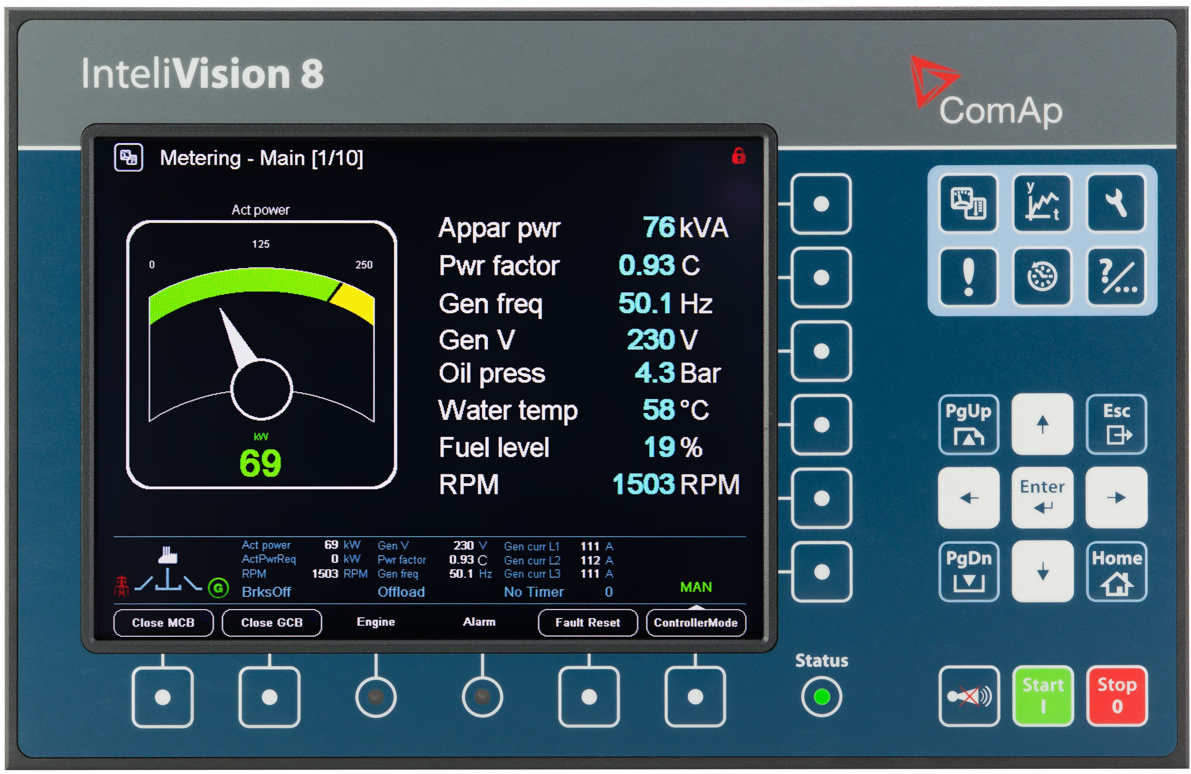 ComAp - InteliVision 8